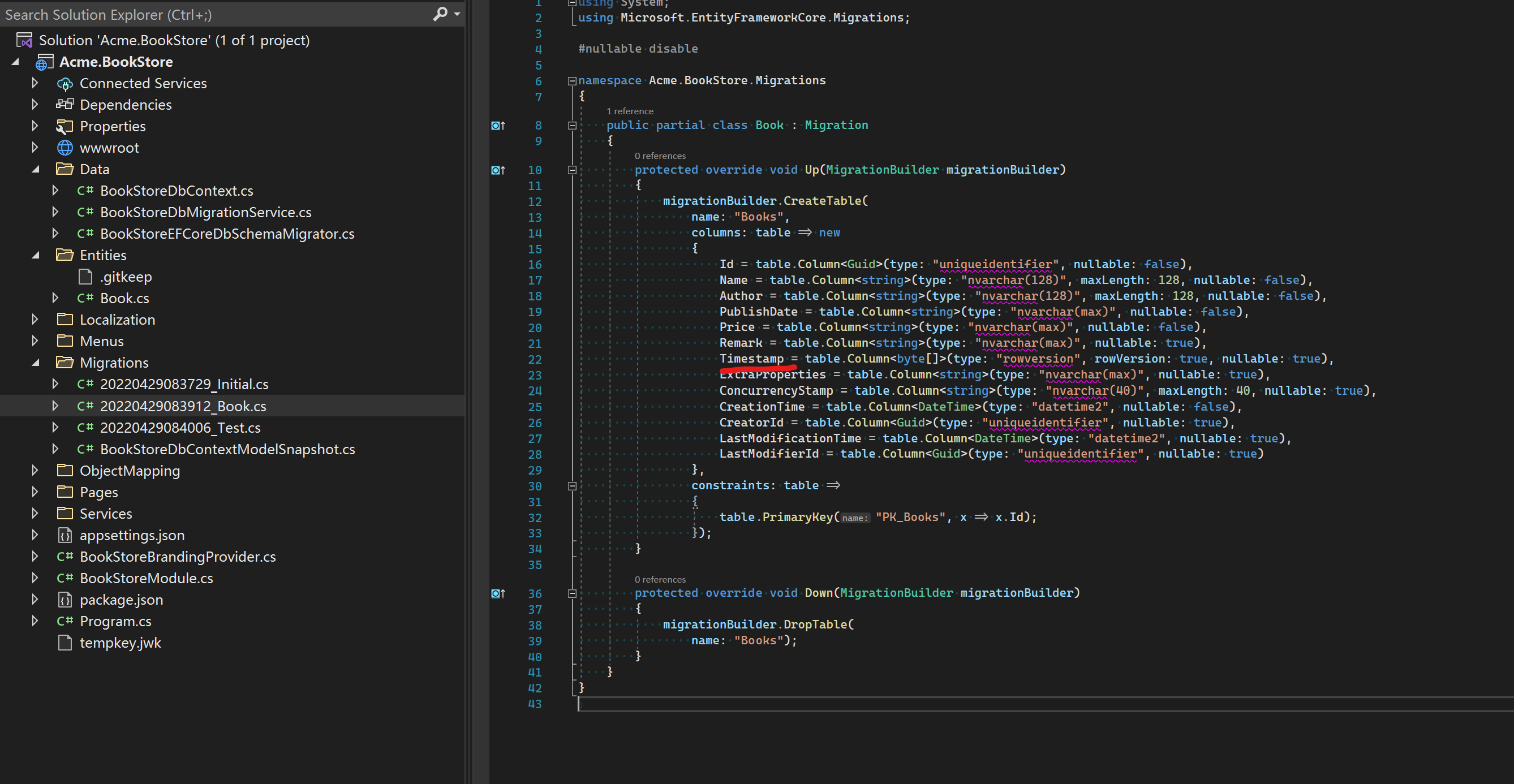 TimestampAttribute migrations are generated each time · Issue #12409 ...