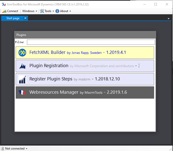 blank screen · Issue #861 · MscrmTools/XrmToolBox · GitHub