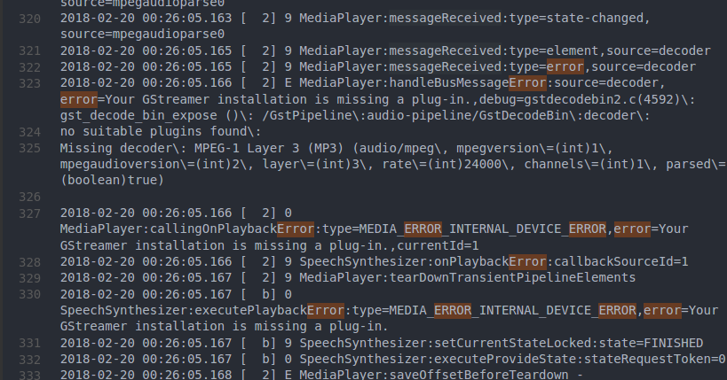 Error : Your GStreamer installation is missing a plug-in · Issue #524 · alexa/avs-device-sdk ...