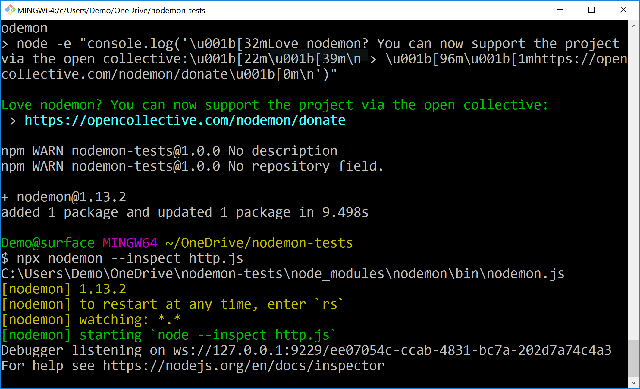 Debug Dose Not Work Anymore After Node V8 · Issue 1062 · Remynodemon · Github