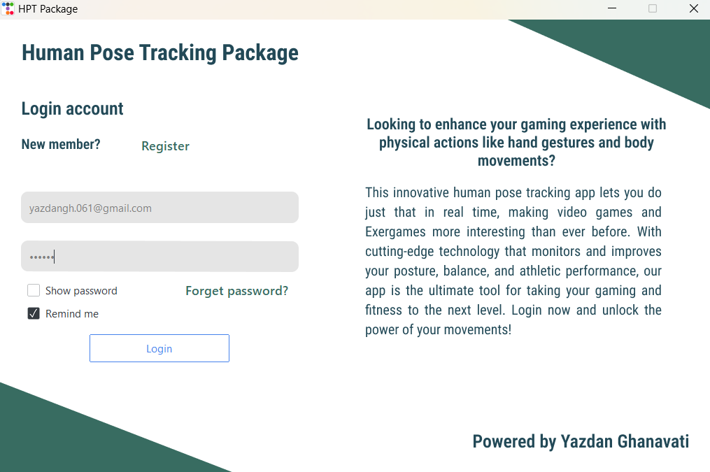 GitHub - Yazdan-Ghanavati/Human-Pose-Tracking-Package