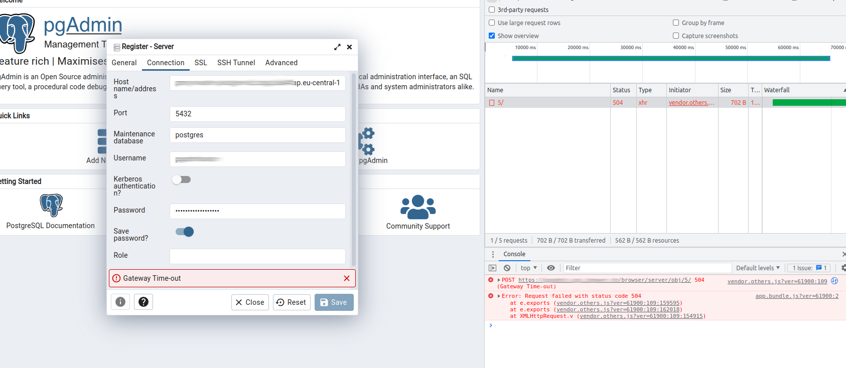Docker Deployed Pgadmin 6 16 To 6 19 Hangs · Issue 5840 · Pgadmin Org Pgadmin4 · Github