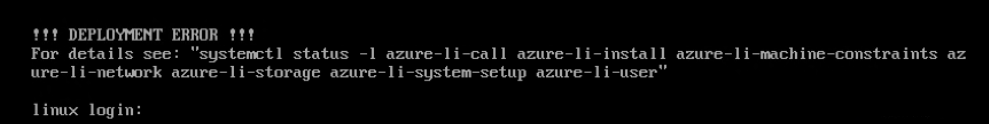 Production image for SLES 12 SP3 doesn't deploy properly · Issue #129 · SUSE-Enceladus/azure-li ...