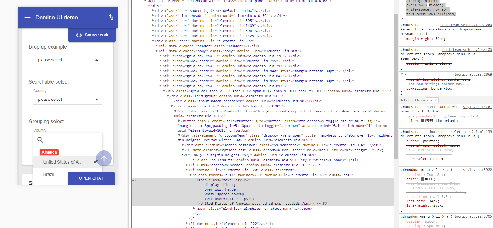 Problem with select and text options · Issue #137 · DominoKit/domino-ui · GitHub