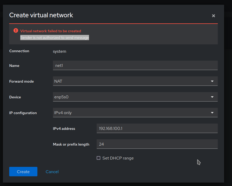 Virtual Network Failed To Be Created · Issue 944 · Cockpit Project Cockpit Machines · Github