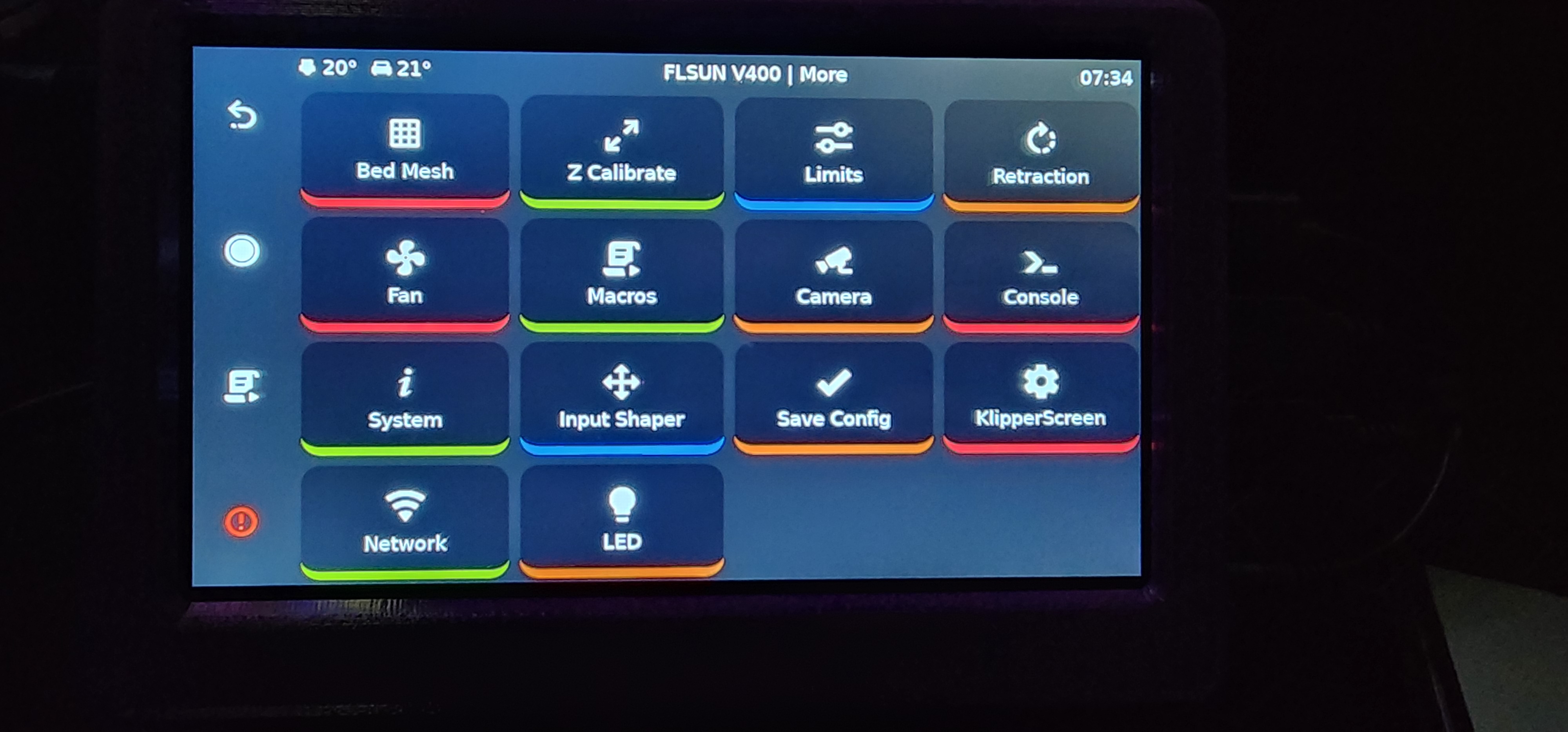 Wanting to enable custom LED menu · KlipperScreen KlipperScreen · Discussion #1128 · GitHub