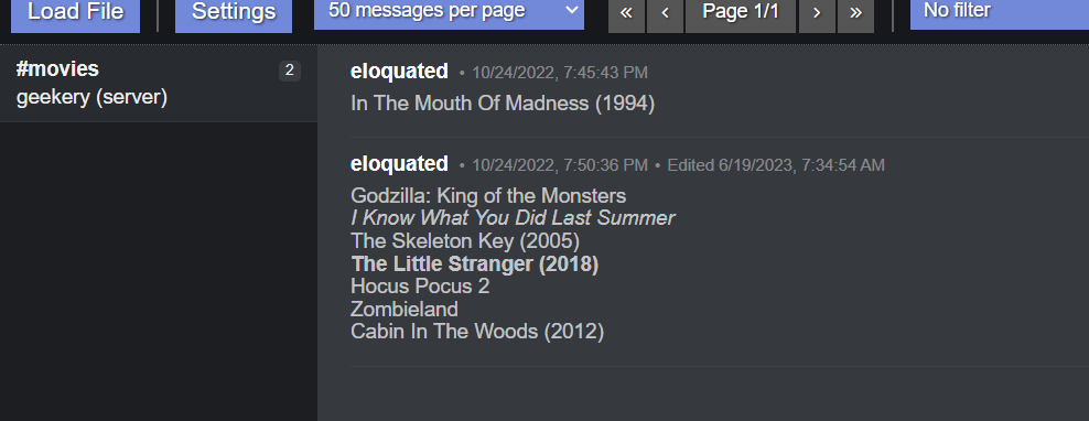 line breaks? · Issue #215 · chylex/Discord-History-Tracker · GitHub