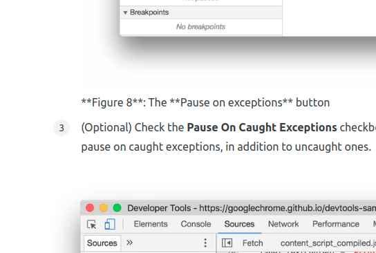 Bad caption formatting on "Pause your code with breakpoints" · Issue #3252 · GoogleChrome ...