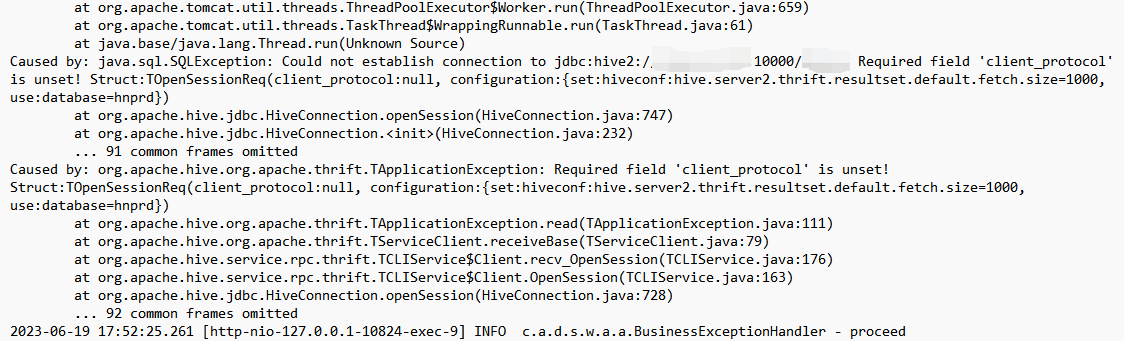 Bug: chat2db无法连接hive2版本 · Issue #368 · alibaba/ali-dbhub · GitHub