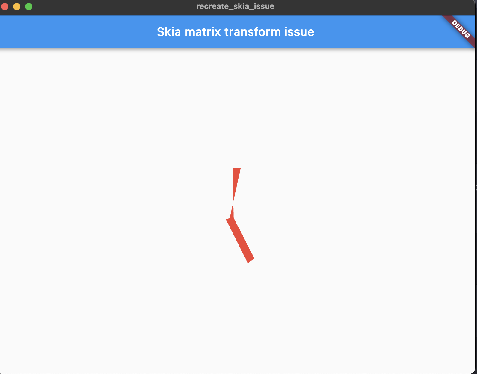 Inconsistent matrix path transformation on different platforms - SKIA · Issue #119725 · flutter ...