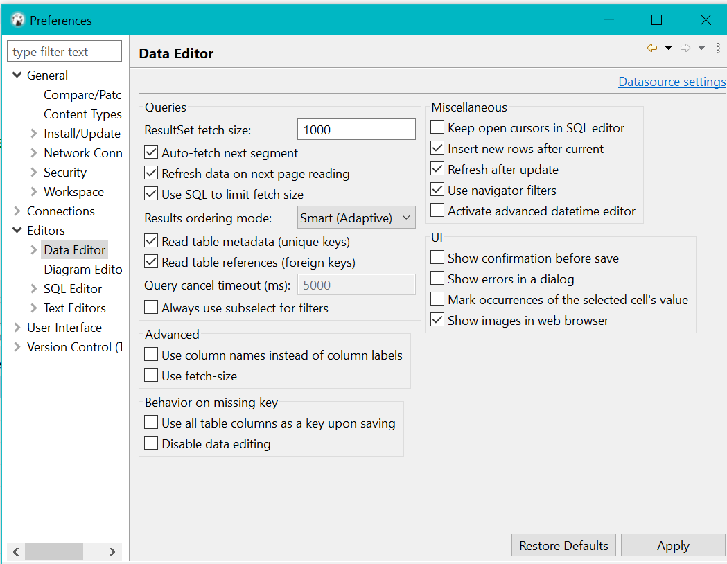 Select results are no more editable · Issue #19434 · dbeaver/dbeaver · GitHub