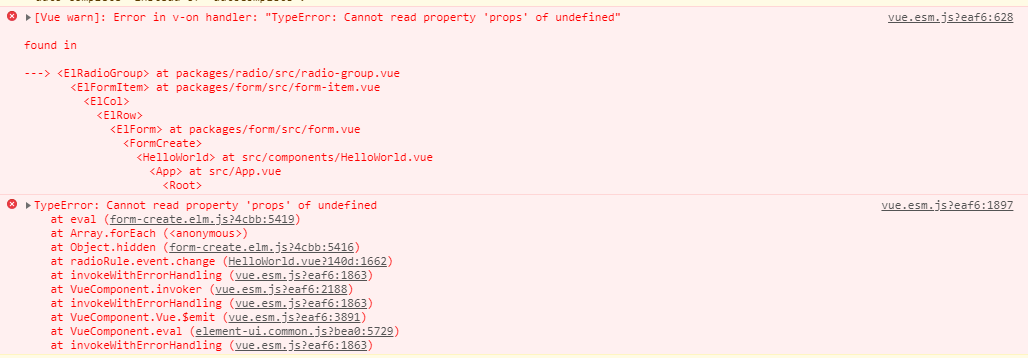 vue-cli 项目中使用自定义组件报错 · Issue #85 · xaboy/form-create · GitHub