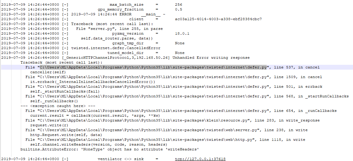 _GenericHTTPChannelProtocol,3,192.168.50.26 error in twisted defer.py ...