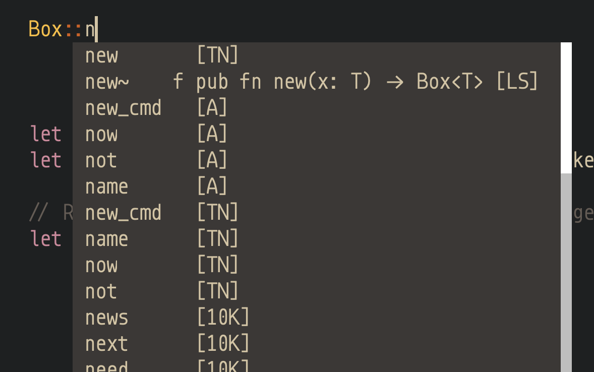 Configuring priority of completion sources doesn't work · Issue #964 · neoclide/coc.nvim · GitHub