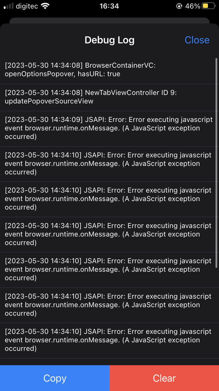 Alby stopped working on Orion browser · Issue #2459 · getAlby/lightning-browser-extension · GitHub