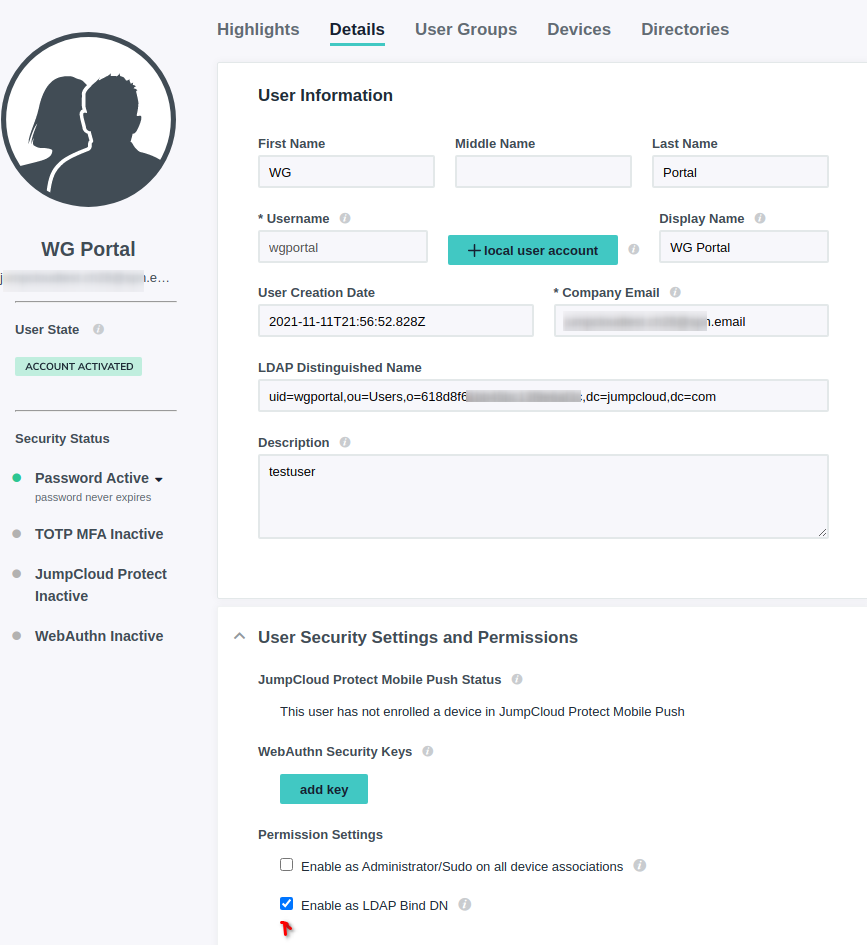 Jumpcloud Ldap Compatibility Question · Issue 67 · H44zwg Portal · Github