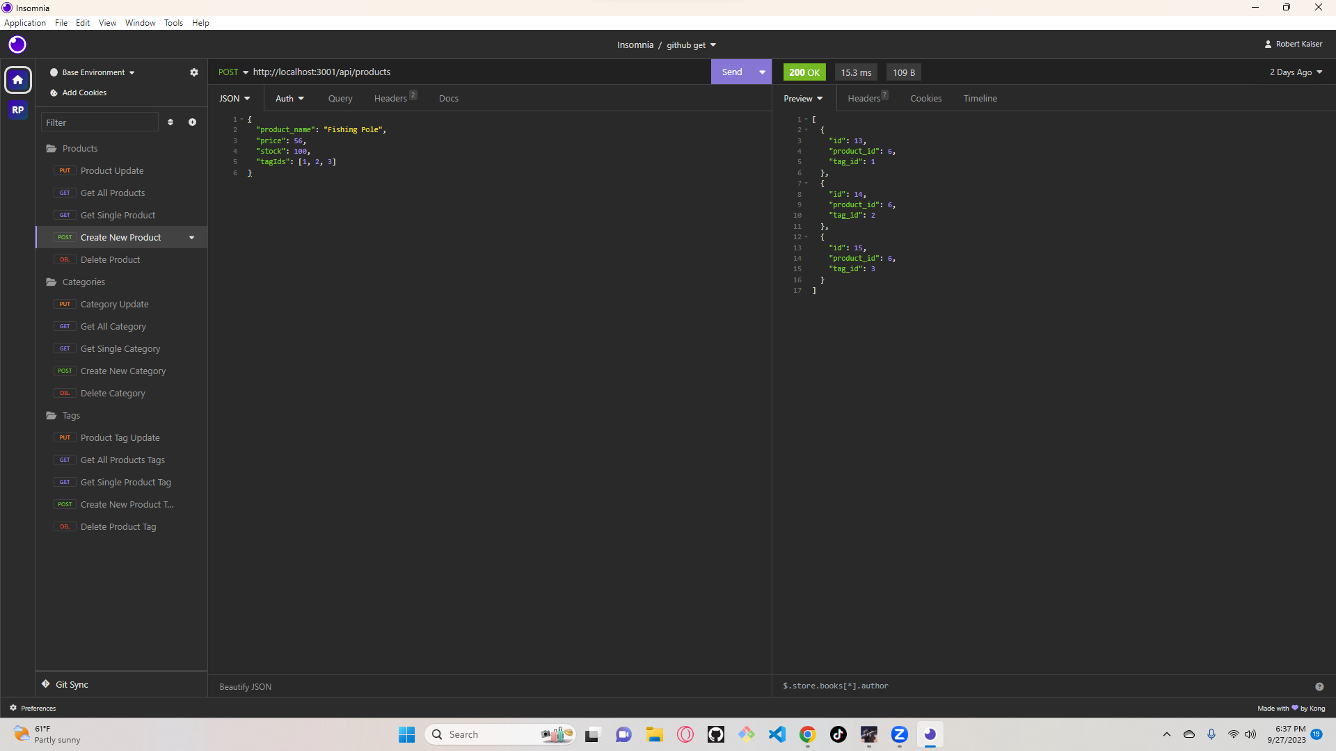 Github Robkaiser97e Commerce Backend 