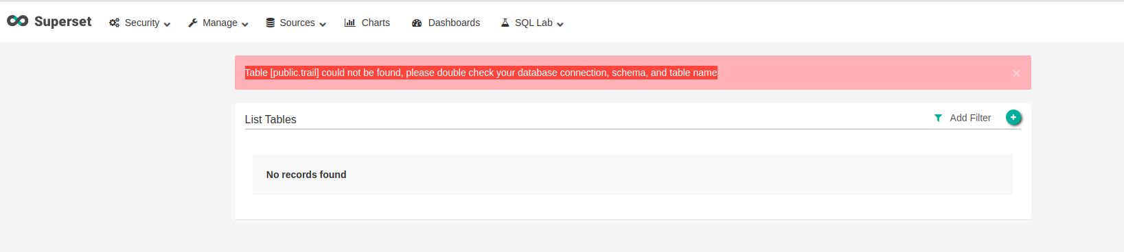 Postgresql Database Connect Ok But Tables Not Shown · Issue 9565 