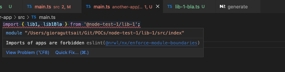 Lint Errors When Using Generated Libraries In Standalone Node App · Issue 15469 · Nrwlnx · Github 3292