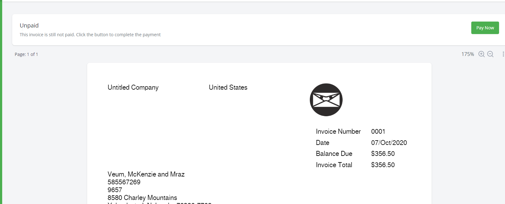 V 5 Unpaid invoice not visible in the customer portal · Issue #4440 ...