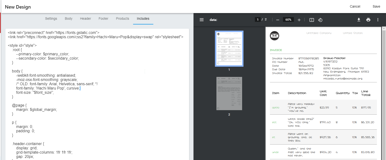 Ugly invoices · Issue #4783 · invoiceninja/invoiceninja · GitHub
