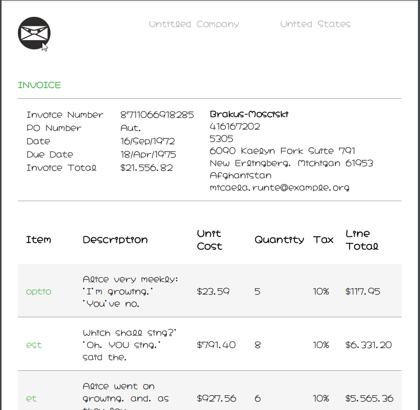Ugly invoices · Issue #4783 · invoiceninja/invoiceninja · GitHub
