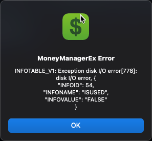 Exception disk I/O error [778] · Issue #5318 · moneymanagerex/moneymanagerex · GitHub