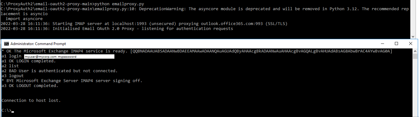 No Authentication window / No pending authorisation request on windows 2016 · Issue #16 ...