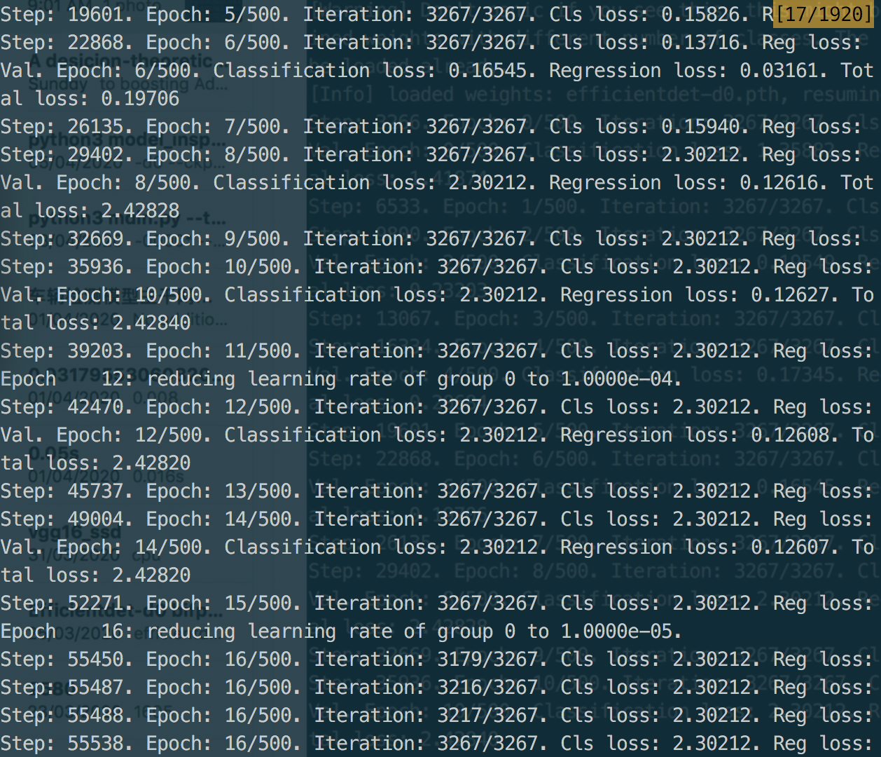 training using my own dataset，after sever epoch loss become higher and unchange · Issue #78 ...