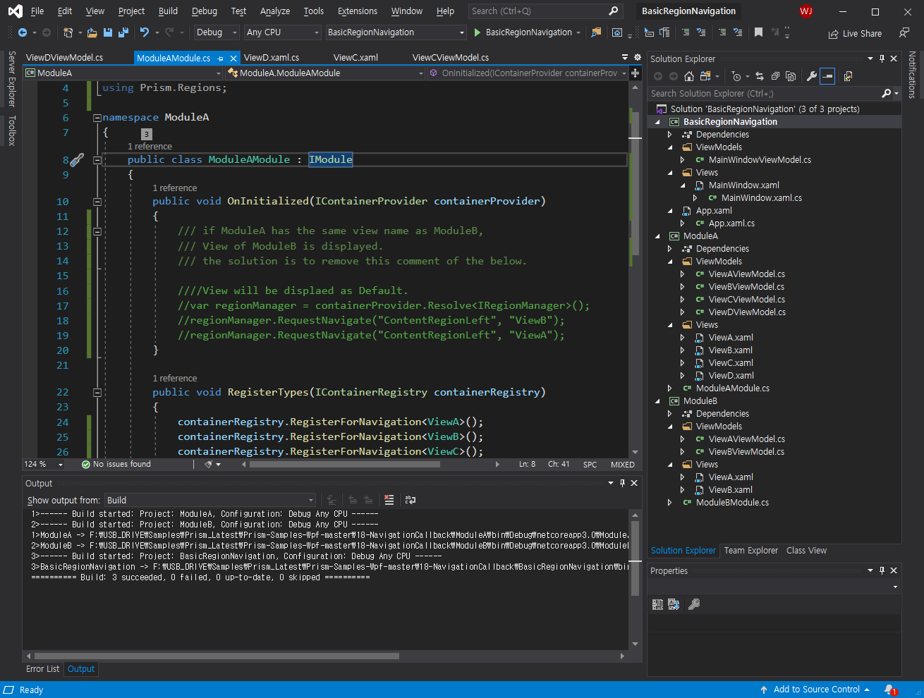 Bug Navigation With The Same View Name As Other Modules · Issue 2161 · Prismlibraryprism