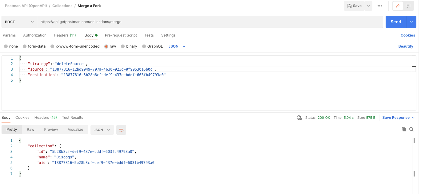 Pull Request status not showing 'merged' when the Postman API is used to do the merge · Issue ...