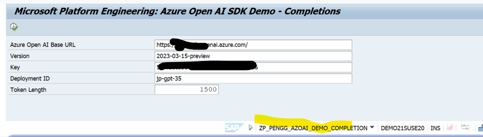 ZP_PENGG_AZOAI_DEMO_COMPLETION Stuck · Issue #25 · microsoft/aisdkforsapabap · GitHub