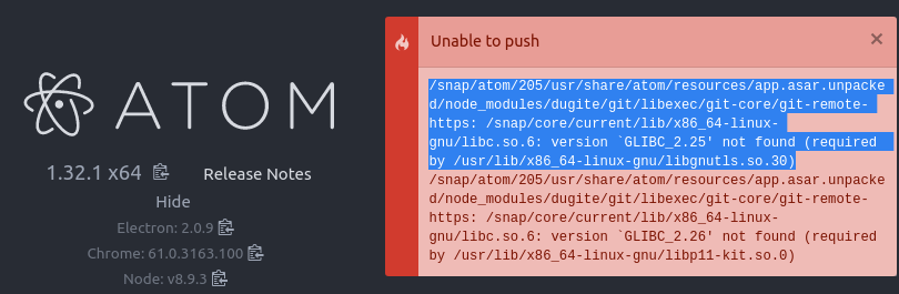 GLIBC_2.27 not supported · Issue #18170 · atom/atom · GitHub