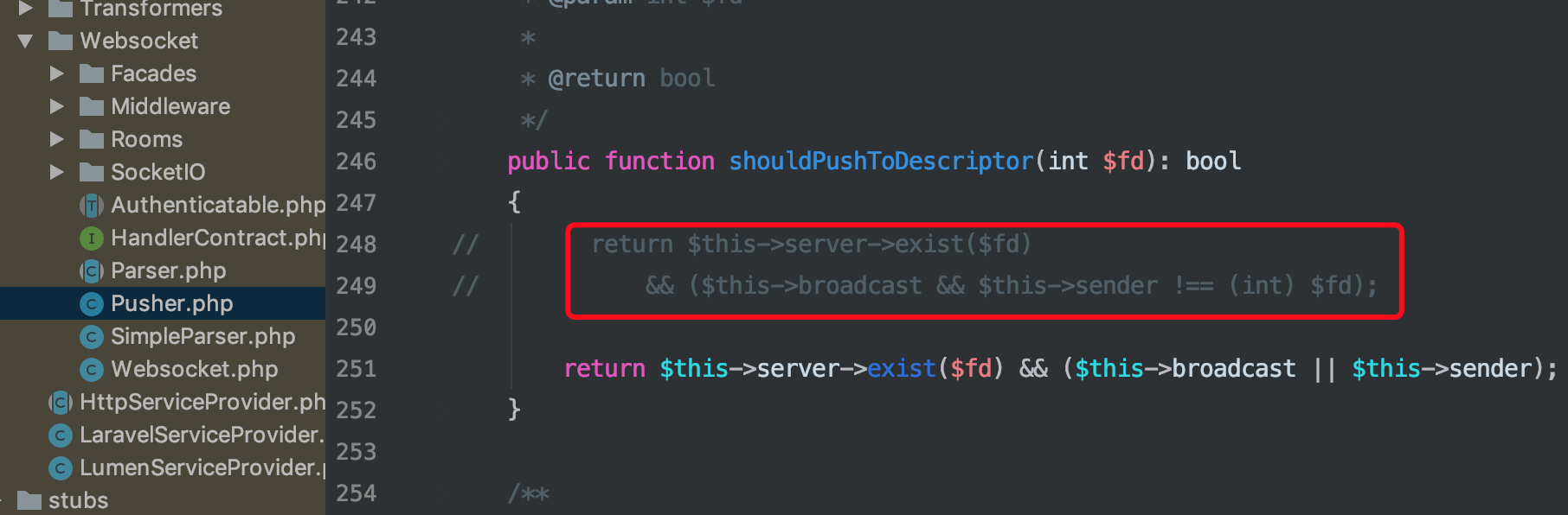 Can T Receive Websocket Messages From Server · Issue 241 · Swooletw Laravel Swoole · Github
