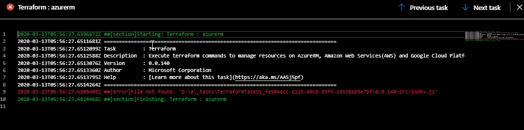 Terraform init fails with file not found issue · Issue #792 · microsoft ...