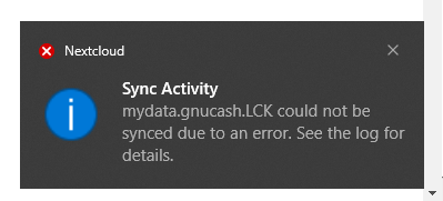 [Bug]: Windows Client Error on Every File Creation · Issue #5888 · nextcloud/desktop · GitHub