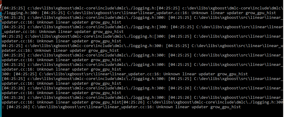 Error when training with GPU - "Unknown linear updater grow_gpu_hist" · Issue #89 · mdabros ...