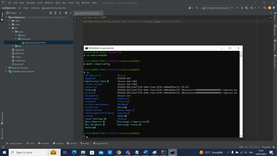 GitHub - achrafsq/Microservices-config-extern-pattern: Microservices achritecture with the ...