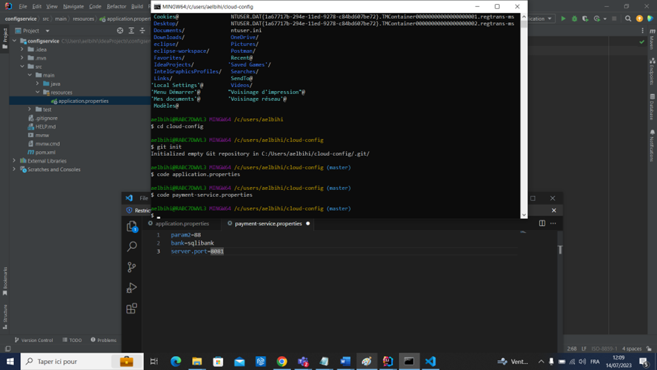 GitHub - achrafsq/Microservices-config-extern-pattern: Microservices achritecture with the ...
