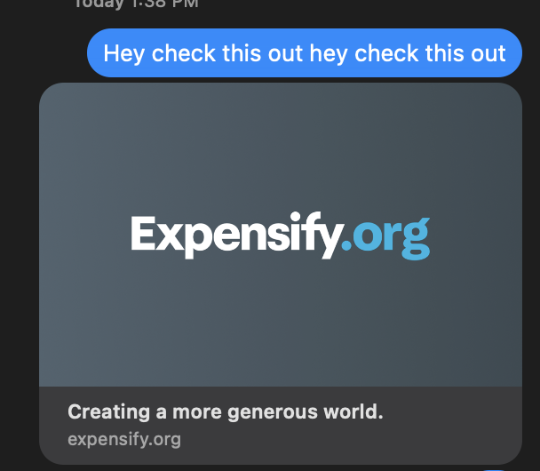 [HOLD] [New Feature] Implement URL Previews · Issue #15001 · Expensify/App · GitHub