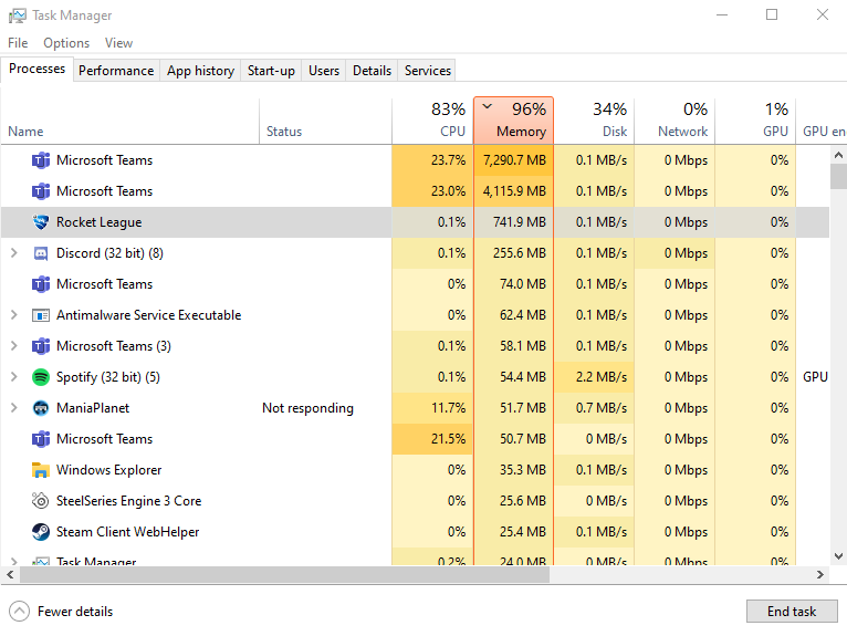 CPU / RAM issue · Issue #1509 · MicrosoftDocs/msteams-docs · GitHub