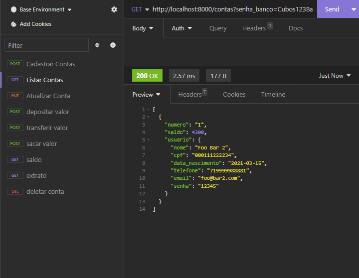 GitHub - danieleolli/projeto-api-bancodigital