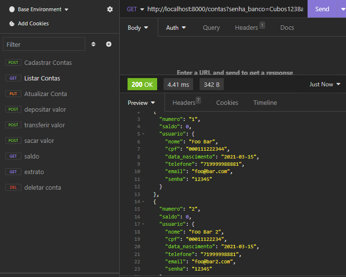 GitHub - danieleolli/projeto-api-bancodigital
