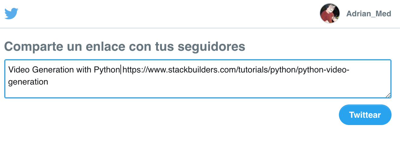 Link to share tutorial on twitter does not append url · Issue #102 · stackbuilders/tutorials ...