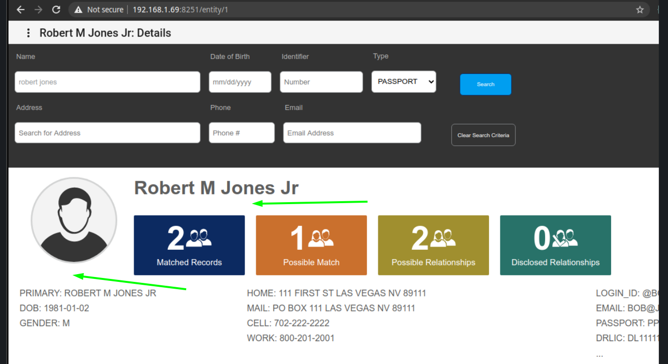 Add "Entity Id" to entity detail page. · Issue #152 · senzing-garage/sdk-components-ng · GitHub
