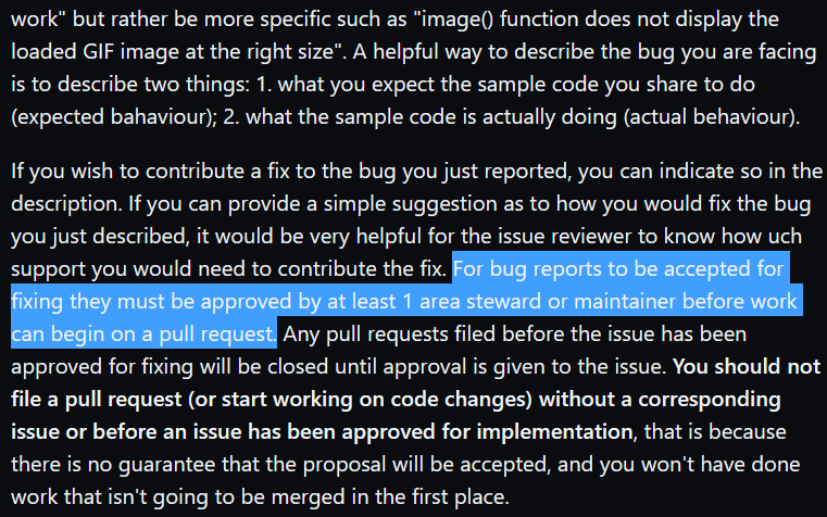 Grammatical Issues in Contributor Guidelines · Issue #6292 · processing/p5.js · GitHub