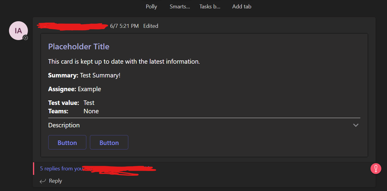[Rendering] SetVisibility on a large amount of content cuts off the card in MS Teams · Issue ...