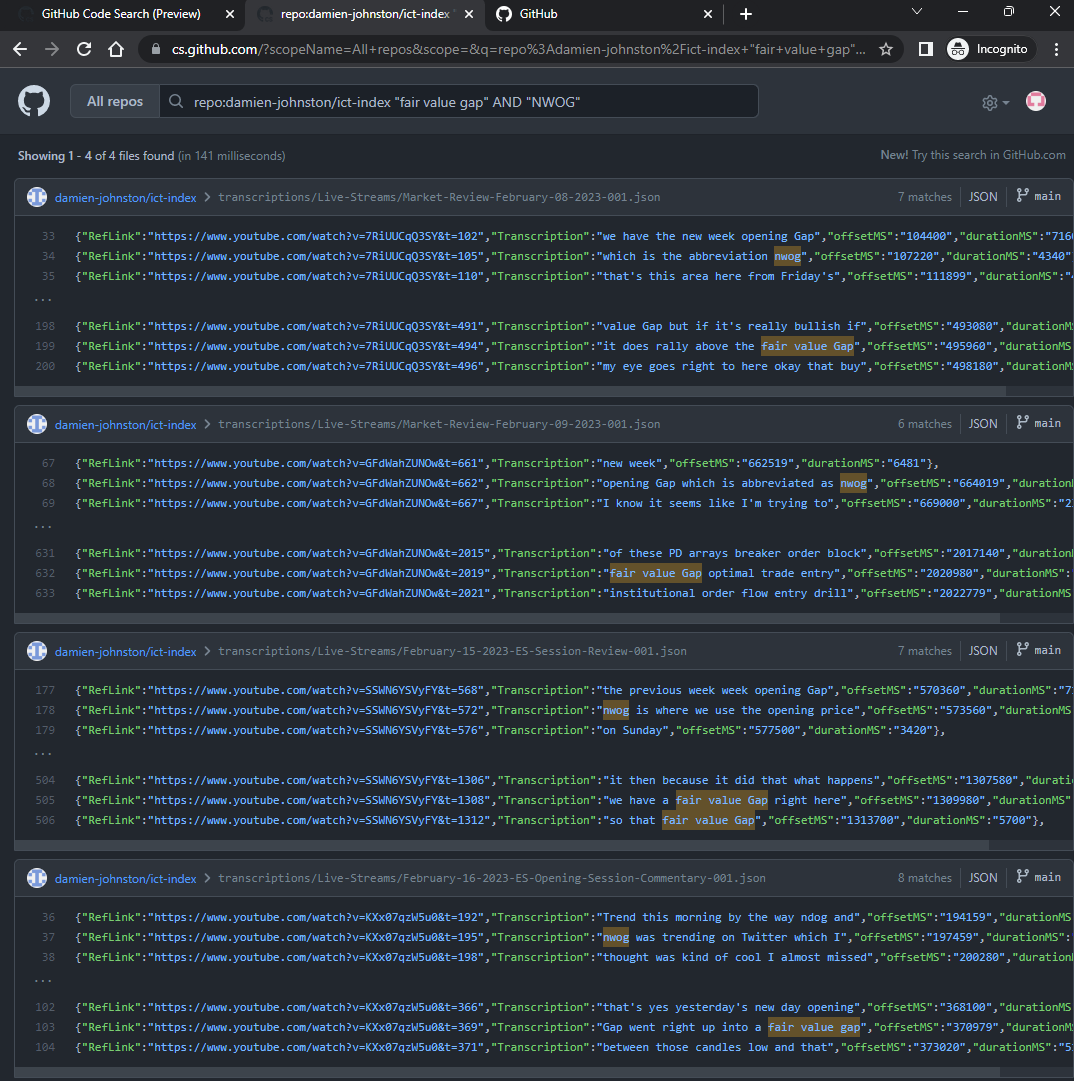 Search of repo returns no code results · community · Discussion #44388 · GitHub