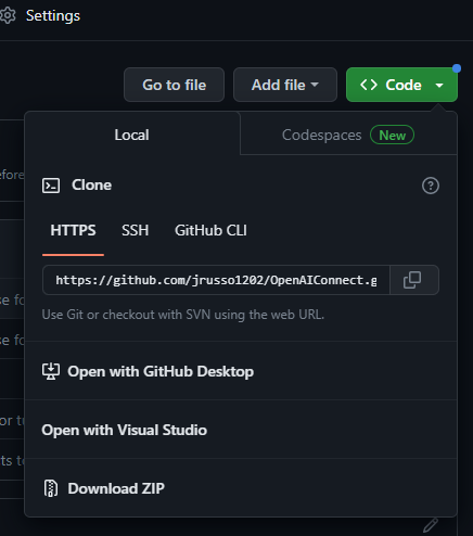 GitHub - jrusso-FS-developer/OpenAIConnect