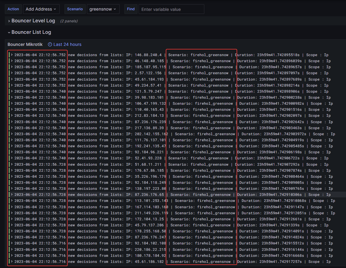 How do you synchronize the address sheets · Issue #38 · funkolab/cs-mikrotik-bouncer · GitHub